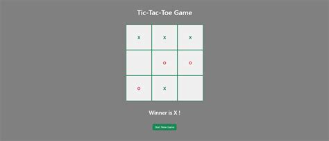 Github Olhasashchuktic Tac Toe Function A Web Based Project Demonstrating Expertise In React