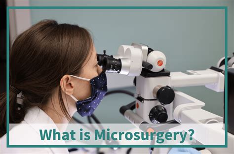 What Is Microsurgery Department Of Surgery Washington University