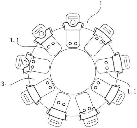 Brushless Motor End Plate Structure And Assembling Method Thereof
