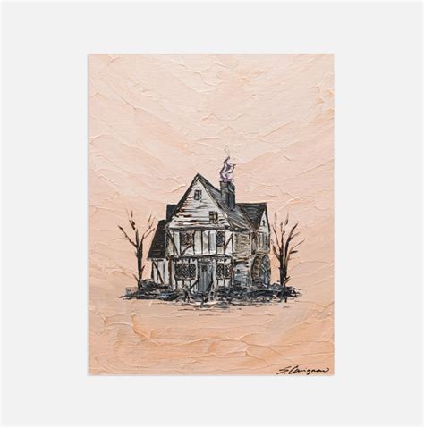 Sanderson Sisters Cottage Hocus Pocus Print Stephanie Carignan