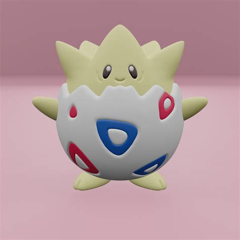 🐉 Pokemon No 175 Togepi・ Stl File For 3d Printing・cults