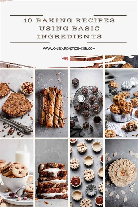 Basic Ingredients Baking Recipes Using What You Have In Your Pantry
