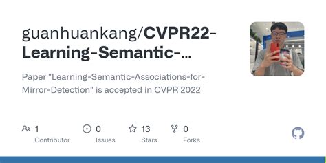cvpr22 learning semantic associations for mirror detection evaluation py at main · guanhuankang