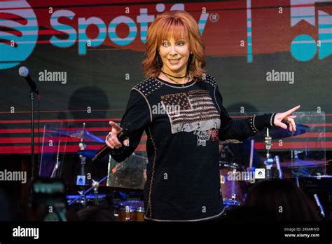 Reba Mcentire Performs During The 2023 Cma Fest On Friday June 9 2023