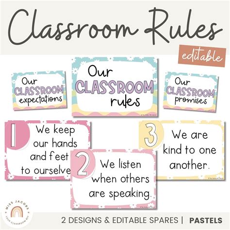 Classroom Rules Diy At Brayden Woodd Blog