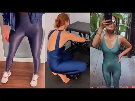 Spandex Leggings And Unitards Compilation Video 94 Spandex Wear Vids
