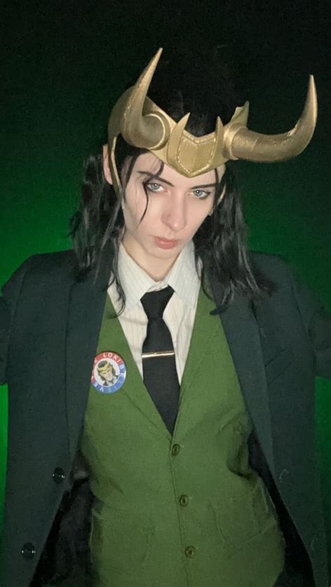 Loki Cosplay Loki Cosplay Lady Loki Cosplay Female Marvel Cosplay