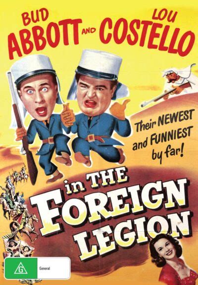 Abbott And Costello In The Foreign Legion Rareandcollectibledvds