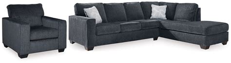 Signature Design By Ashley Altari 87213u16 2 Piece Sectional And Chair