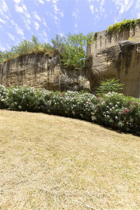 The Scenic Road Among The Rocks On The Vomero Hill Leading To Medieval