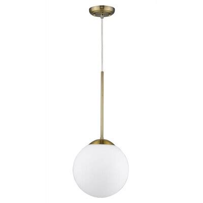 Trend Lighting Solea Antique Brass Moderncontemporary Frosted Glass