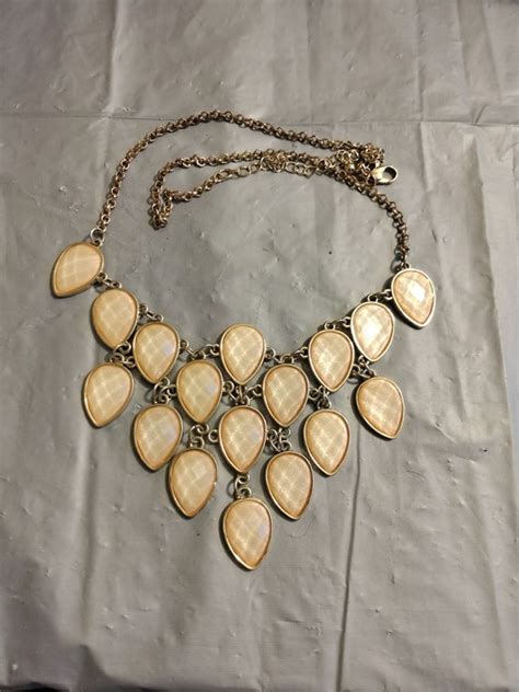 White Plastic Drop Statement Earrings 1960s Gem