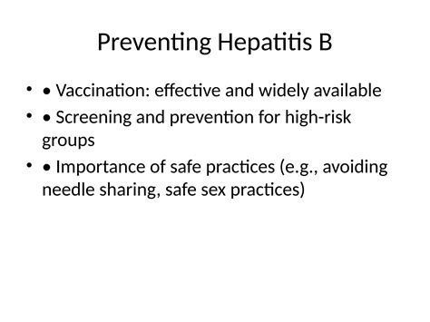 Chronichepatitisbpresentation On Managementpptx