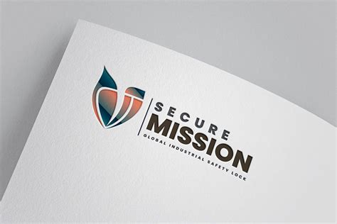 Privacy And Secure Vision V Logo ロゴス Designmonsoon 139757