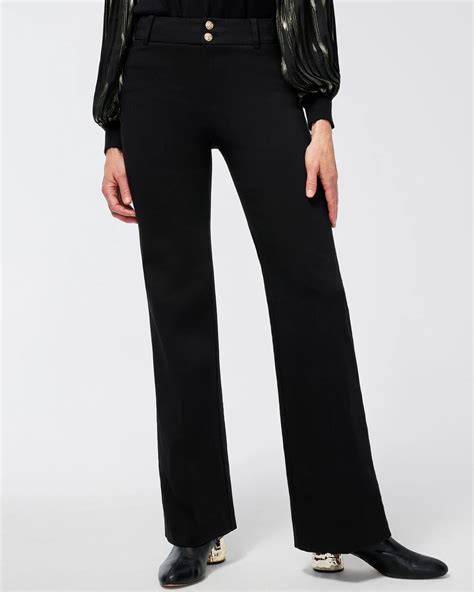 Trapunto Wide Leg Pants Chicos
