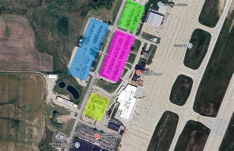 Columbia Missouri Airport Terminal Map All Maps