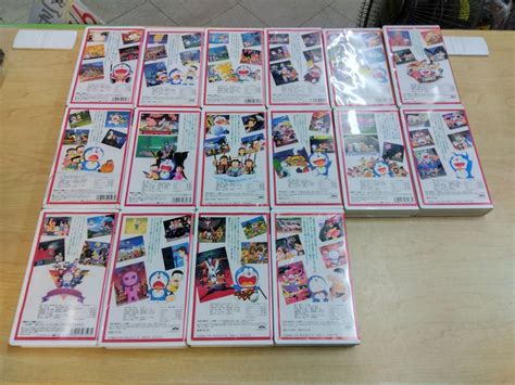 当時物 小学館ビデオ 映画ドラえもん Vhsビデオカセットテープ 大量 16本まとめ売り 藤子 F 不二雄原作 テレビ朝日た行｜売買された