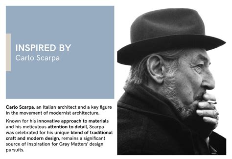 Inspired By Carlo Scarpa Gray Matters