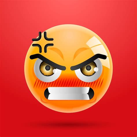 Gradiente Hass Emoji Illustration Kostenlose Vektor