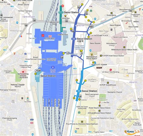 Seoul Station Map Seoul Subway Kahq