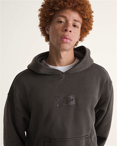 Premium Pullover Hoodie In Faded Black Vans