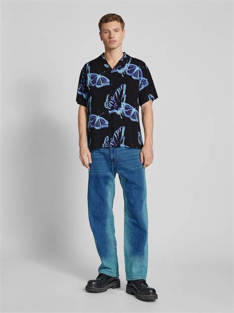 Jack And Jones Freizeithemd Allover Print Modell Jeff Black Online Kaufen