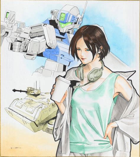 Ikeda Kazuhiro Anita Julianne Gm Sniper Ii Gundam Gundam Side Story Rise From The Ashes