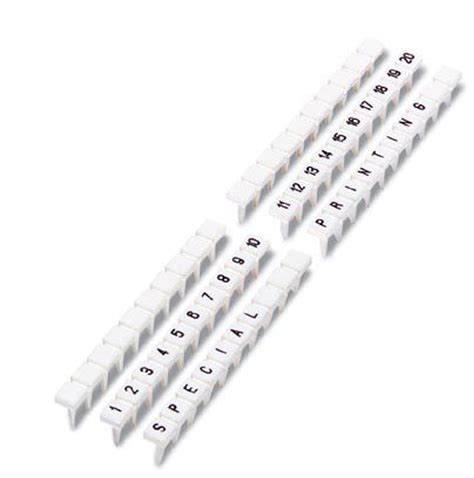 Bnb Zb 5 Lgs Fortl Zahlen 1 10 Marker For Terminal Blocks 1400201 0001 Phoenix Contact