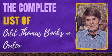 The Complete List Of Odd Thomas Books In Order