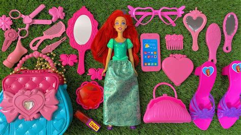 Satisfying With Unboxing Cute Disney Frozen Elsa Beauty Set Collection