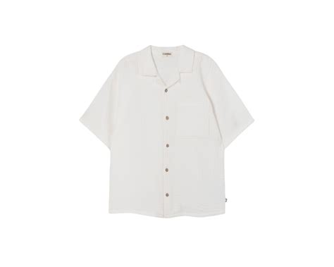 Soft Gauze Short Sleeve Shirt Tiny Hands