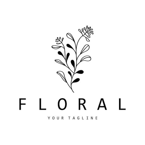 Premium Vector Elegant Floral And Leaf Frame Delicate Botanical For