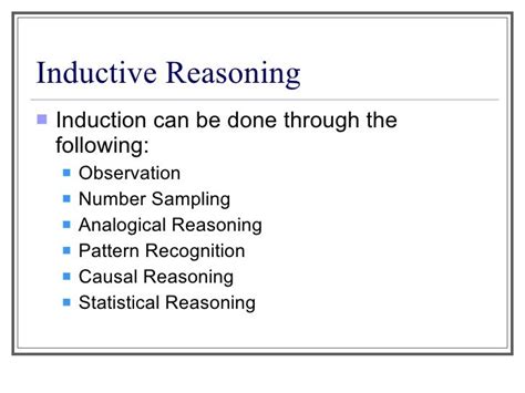 Introduction To Inductive And Deductive Reasoning