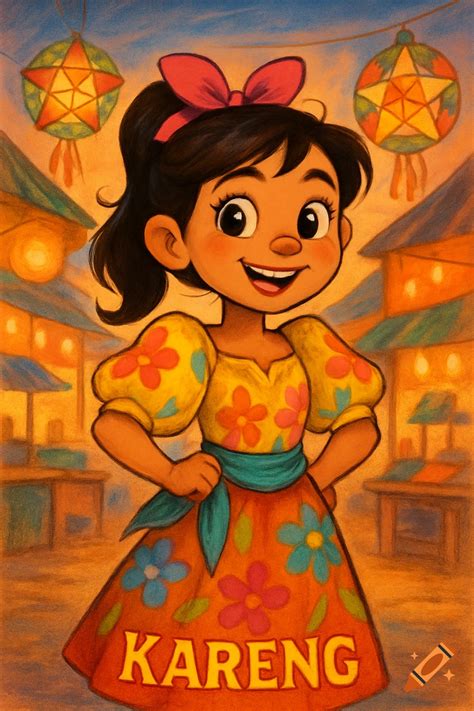 Filipiniana Person Cartoon Created On Craiyon