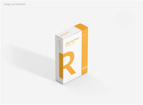 Premium Psd Rectangle Box Mockup