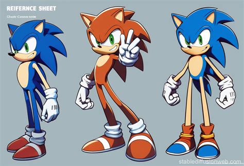 Sonic Escondio Detras De Un Arbol Mientras Detras Hay Zombies Prompts