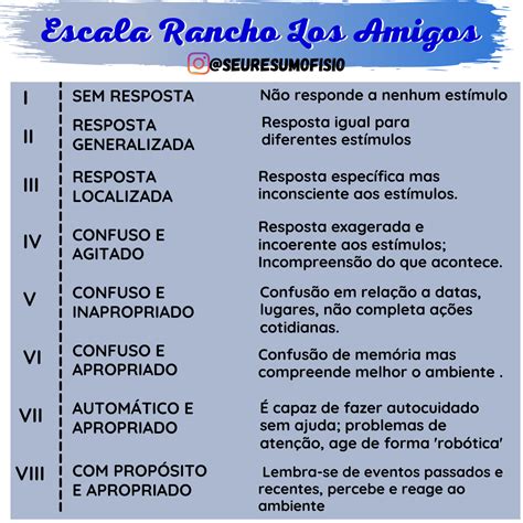 Escala Rancho Los Amigos