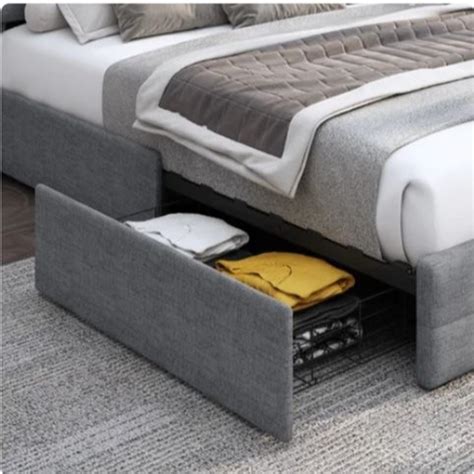 Wayfair Full Size Storage Platform Bed Aptdeco
