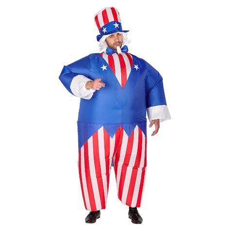 Uncle Sam Inflatable Adult Costume One Size Oriental Trading
