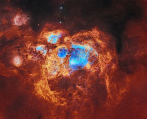 My Image Of The Lobster Nebula A 21 Hour Long Project On This Dynamic