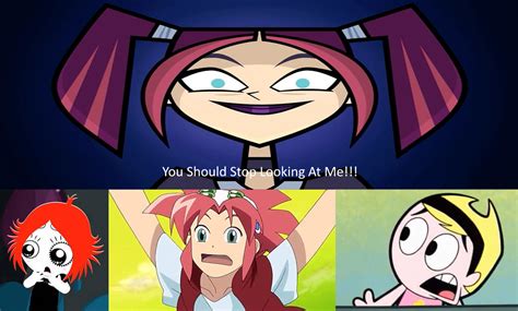 Ruby Hunter And Mandy Scared By Scary Girl By Nicolefrancesca On