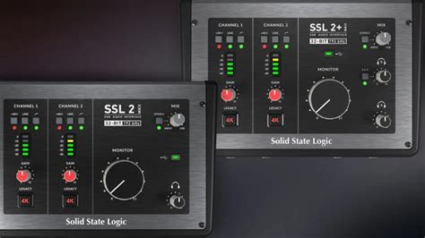 Solid State Logic Ssl 2 Mk Ii And 2mk Ii Audio Interfaces First Look