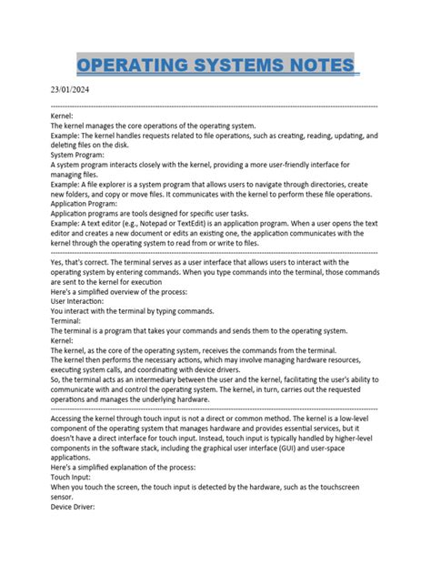 Os Theory Pdf Computer Cluster Computer Data Storage