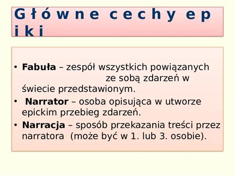 Prezentacja Epika Świat Prezentacji