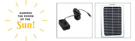 Sunnydaze 5w Solar Water Pump And Panel Kit With Battery
