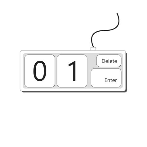Ilustração Exclusiva Do Teclado Do Computador Vetor Premium