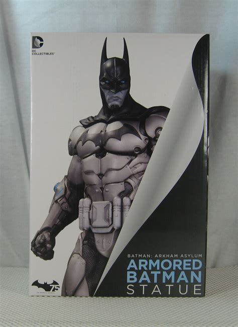 Batman Arkham Asylum Armored Statue Dc Collectibles Brand New