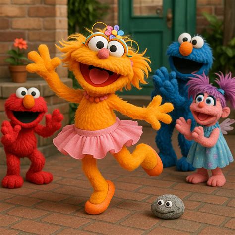 Zoe Sesame Street By Mnwachukwu16 On Deviantart