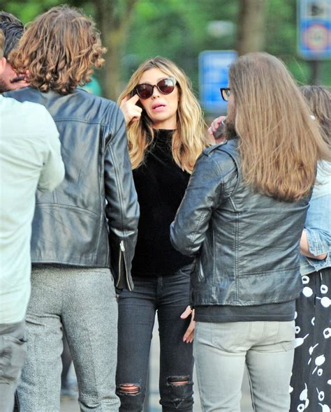 Abbey Clancy At Her Brother John Clancys Gig In North London 0724