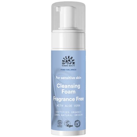 Urtekram Fragrence Free Cleansing Foam Sensitive Skin 150 Ml 257904 14